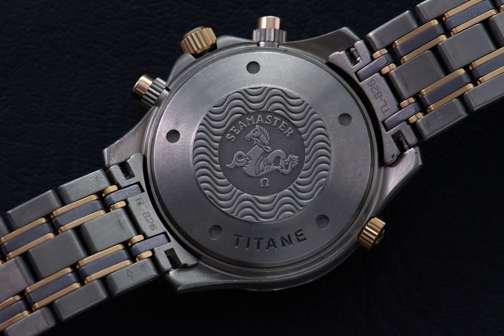 Omega Seamaster 18K Rose Gold Titanium Automatic Chronograph 2296.80 ...