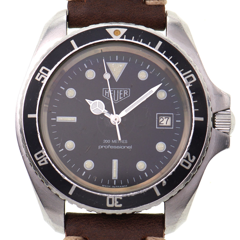 Vintage Heuer Early 844. Rare Professionel Made in France Dial.4611A ...