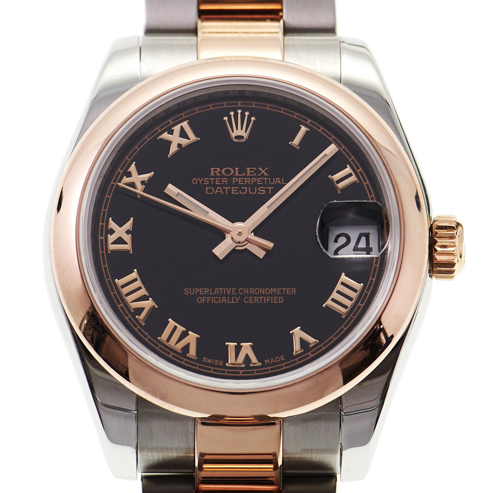 Rolex Datejust 178241 Midsize 31mm Rose Gold