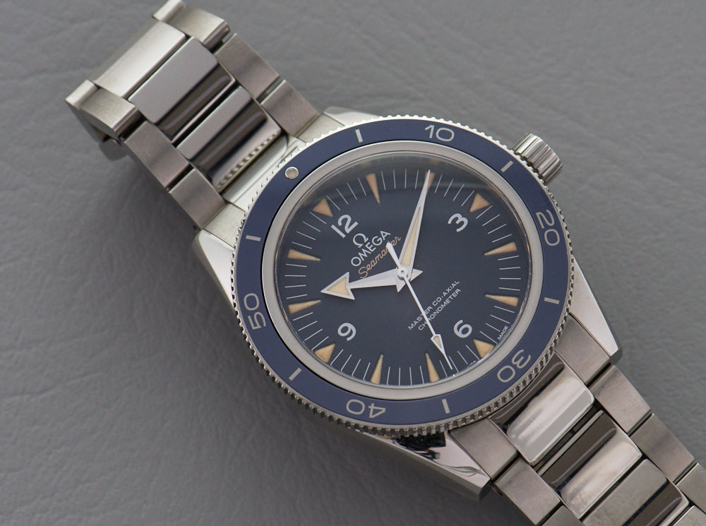 Omega Seamaster 300 233.90.41.21.03.001 Co-Axial Titanium- Full Kit
