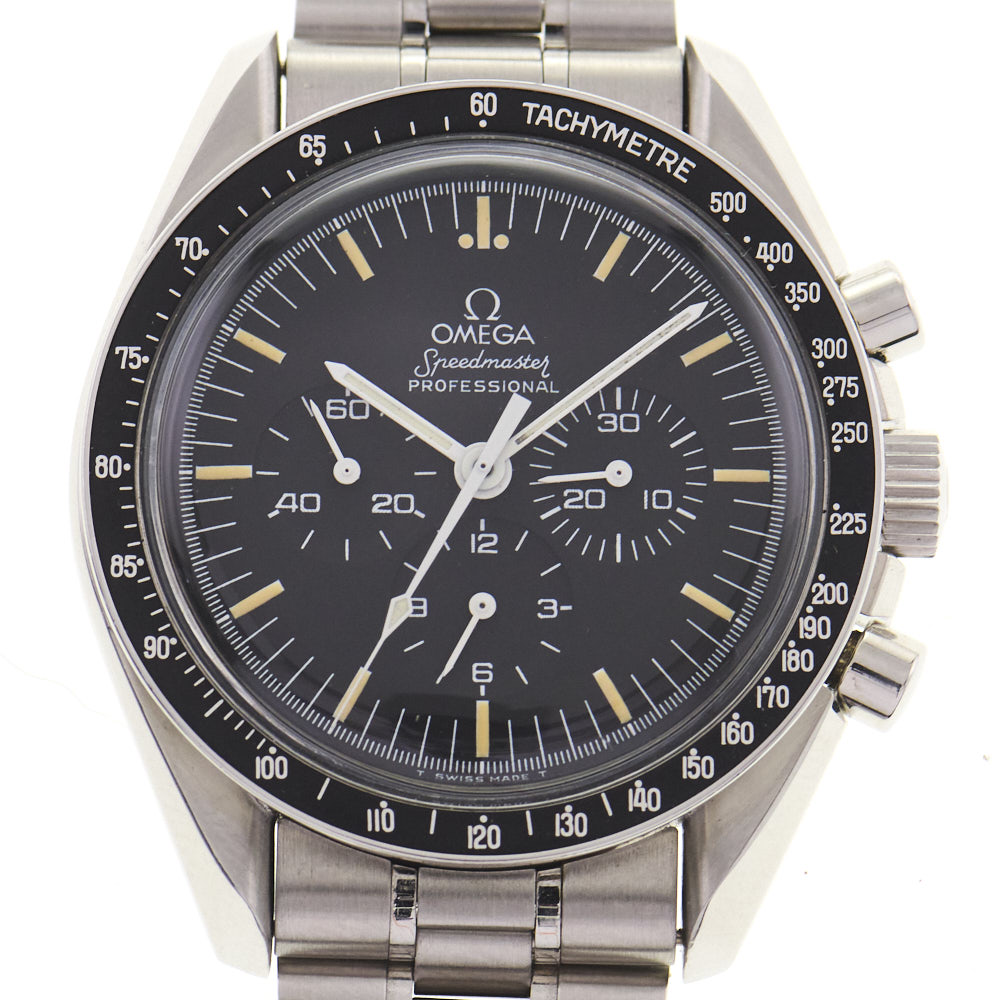 Omega Speedmaster Professional 145.022. Patinated Tritium Dial. Full Kit