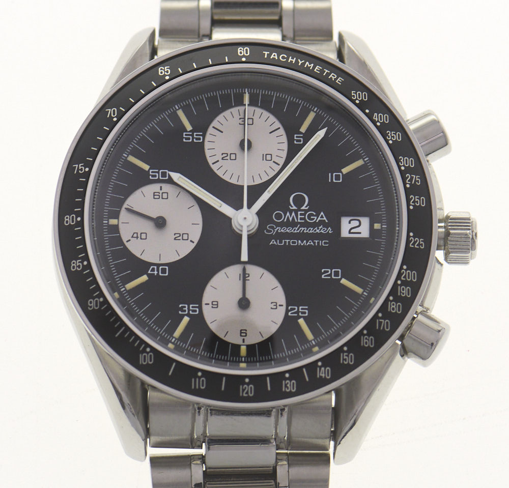 Omega Speedmaster Date Chronograph. 3511.50 w/ Black Bezel